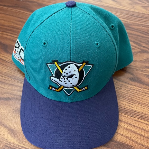 47 | Accessories | Vintage Anaheim Ducks Hat 2 Year Anniversary | Poshmark